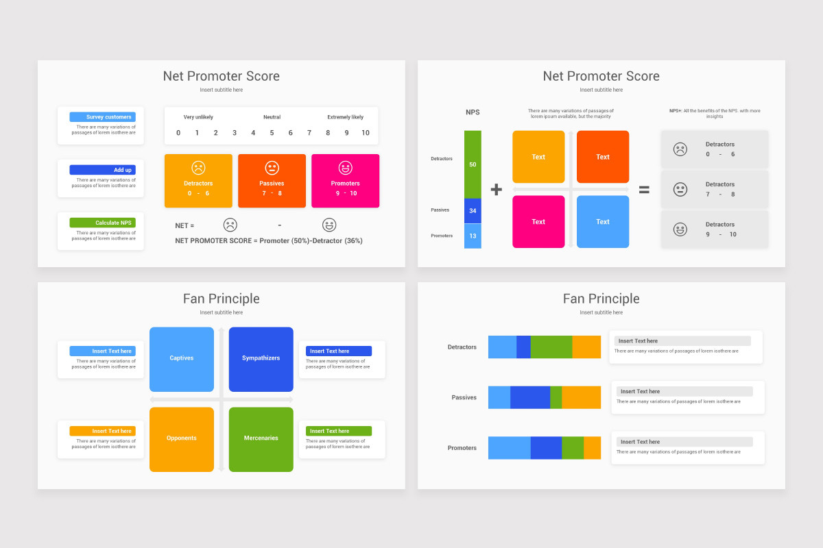 Fan Principle PowerPoint Template | Nulivo Market