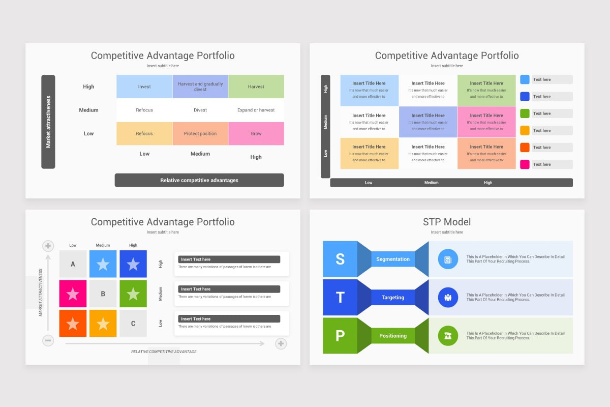 Market Competition Google Slide Template | Nulivo Market