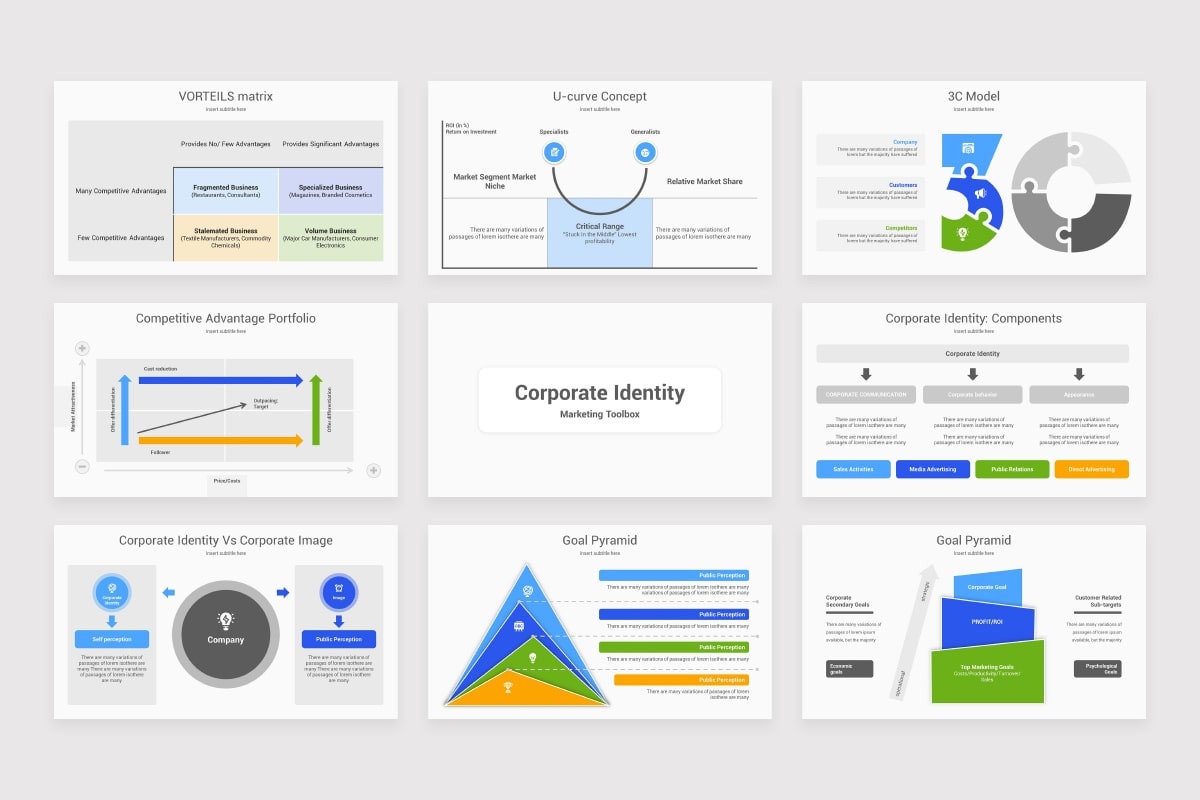 Marketing Toolbox Keynote Template | Nulivo Market