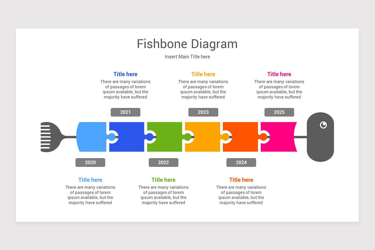 Fishbone Infographic PowerPoint template | Nulivo Market