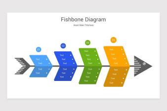 Fishbone Infographic PowerPoint template | Nulivo Market