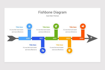 Fishbone Infographic PowerPoint template | Nulivo Market