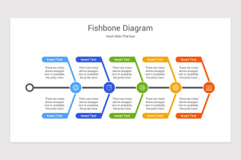 Fishbone Infographic Google Slide template | Nulivo Market