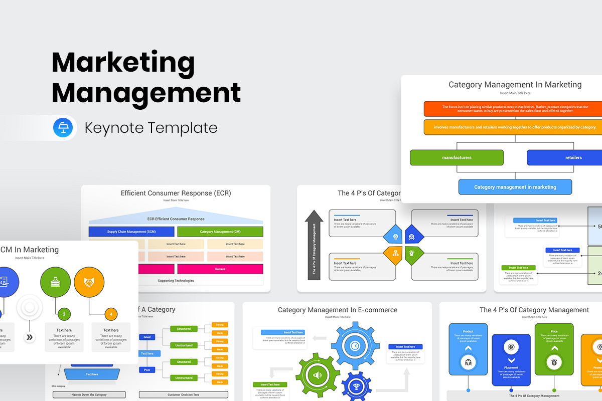 Marketing Management Keynote Template | Nulivo Market