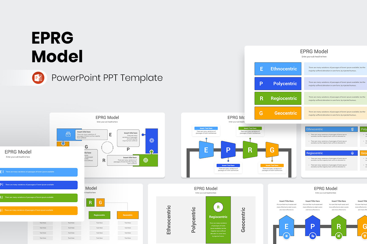 EPRG Model PowerPoint Template | Nulivo Market