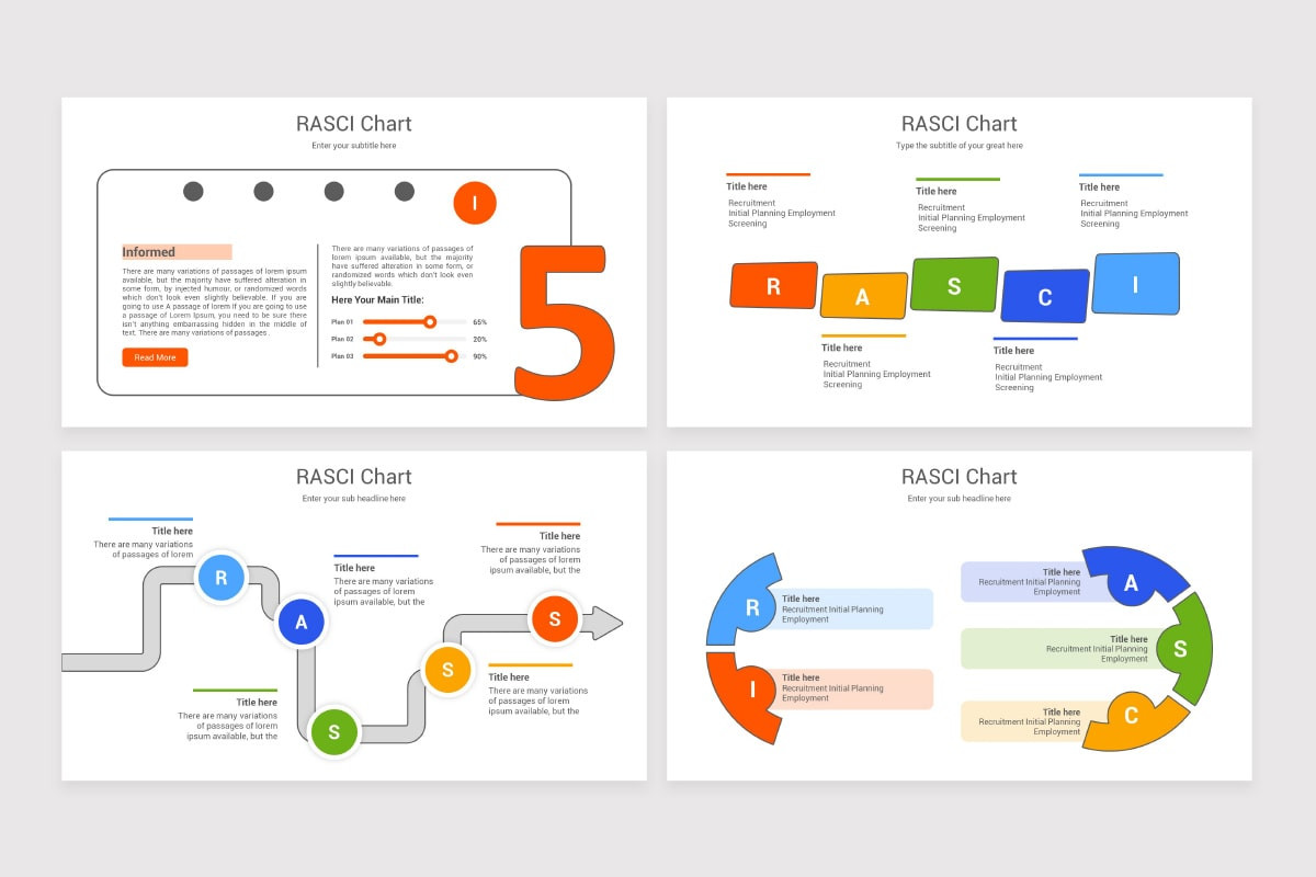 RASCI Model PowerPoint Template | Nulivo Market