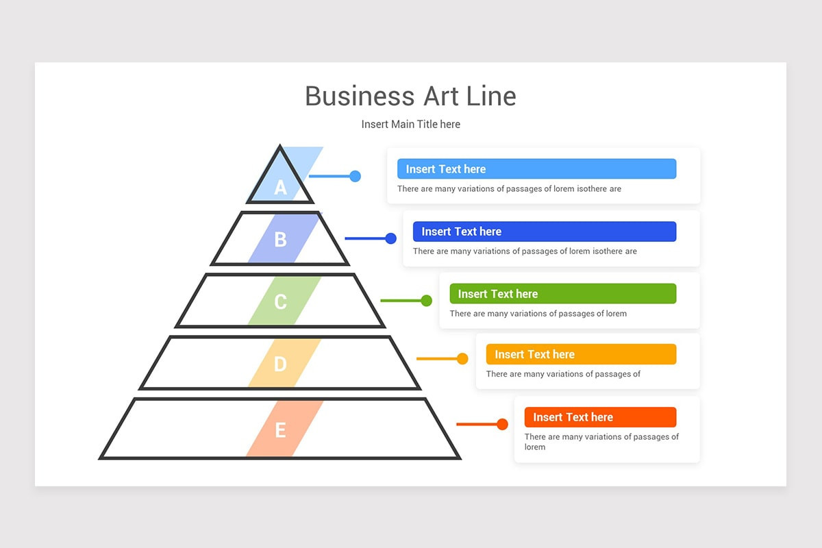 Business Art Line PowerPoint Template | Nulivo Market