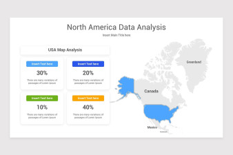 World Maps Data Analysis PowerPoint Template | Nulivo Market