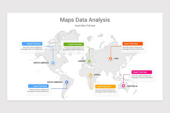 World Maps Data Analysis Google Slide Template | Nulivo Market