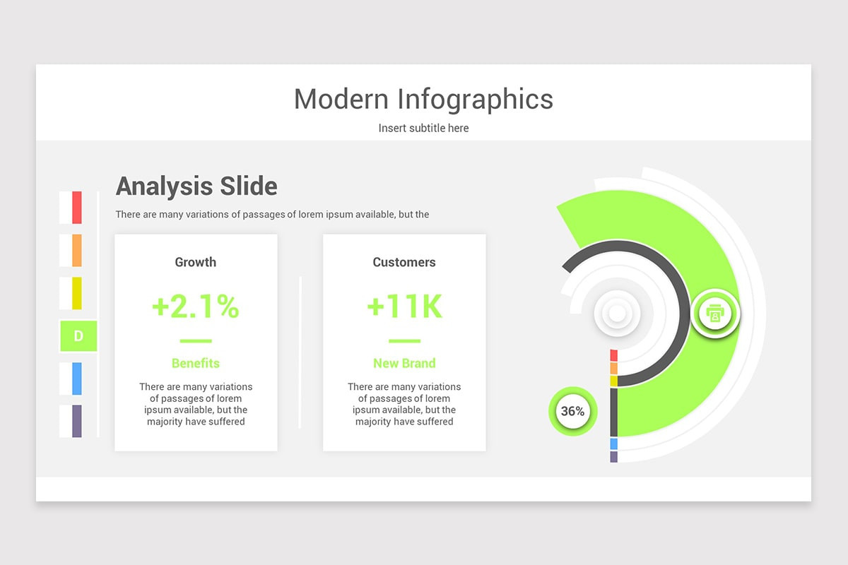 Circle Process Loop PowerPoint Template | Nulivo Market
