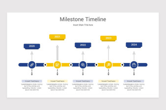 Milestone Timeline Keynote Template | Nulivo Market
