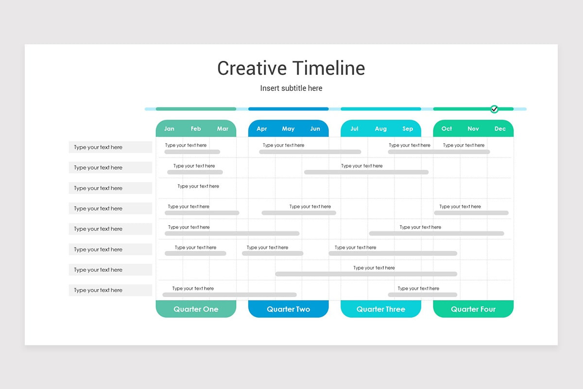 Creative Timeline Keynote Template | Nulivo Market