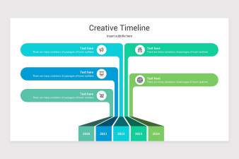 Creative Timeline Keynote Template | Nulivo Market