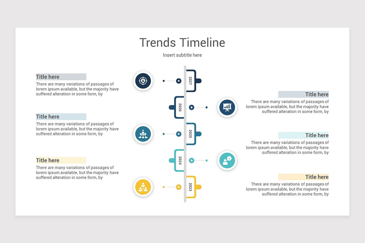 Custom Timeline PowerPoint Template | Nulivo Market