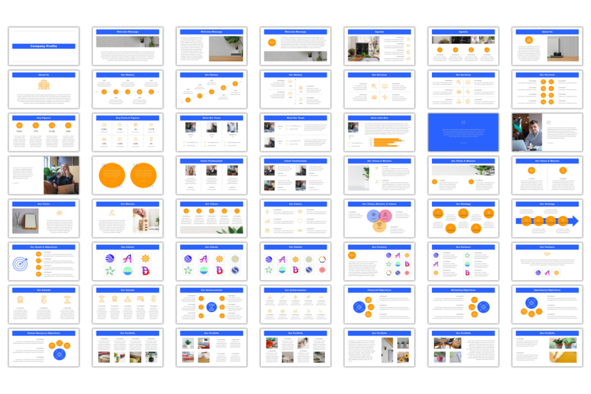 Comprehensive Business Presentation Template | Nulivo Market