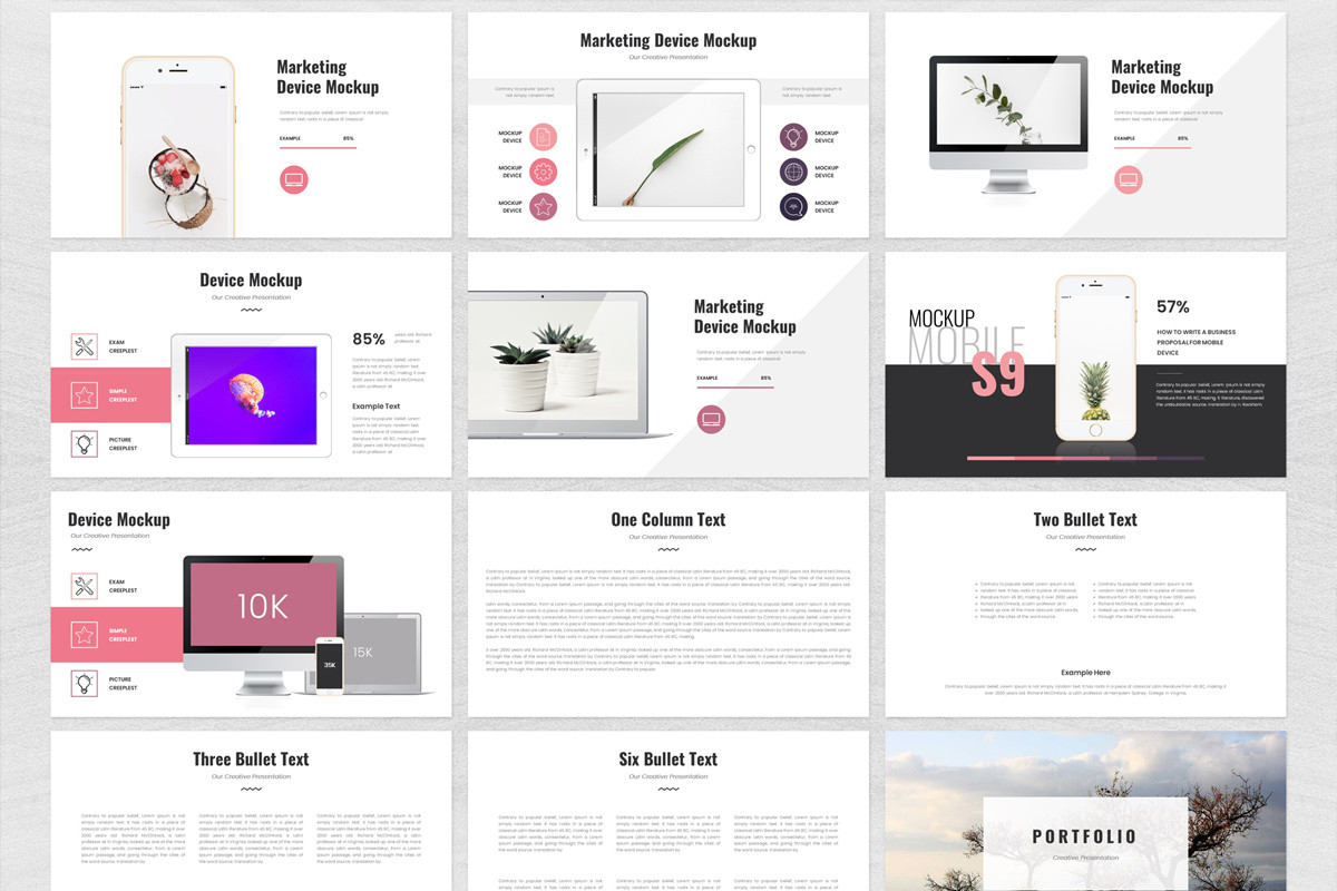 Digital Marketing Presentation Bundle | Nulivo Market