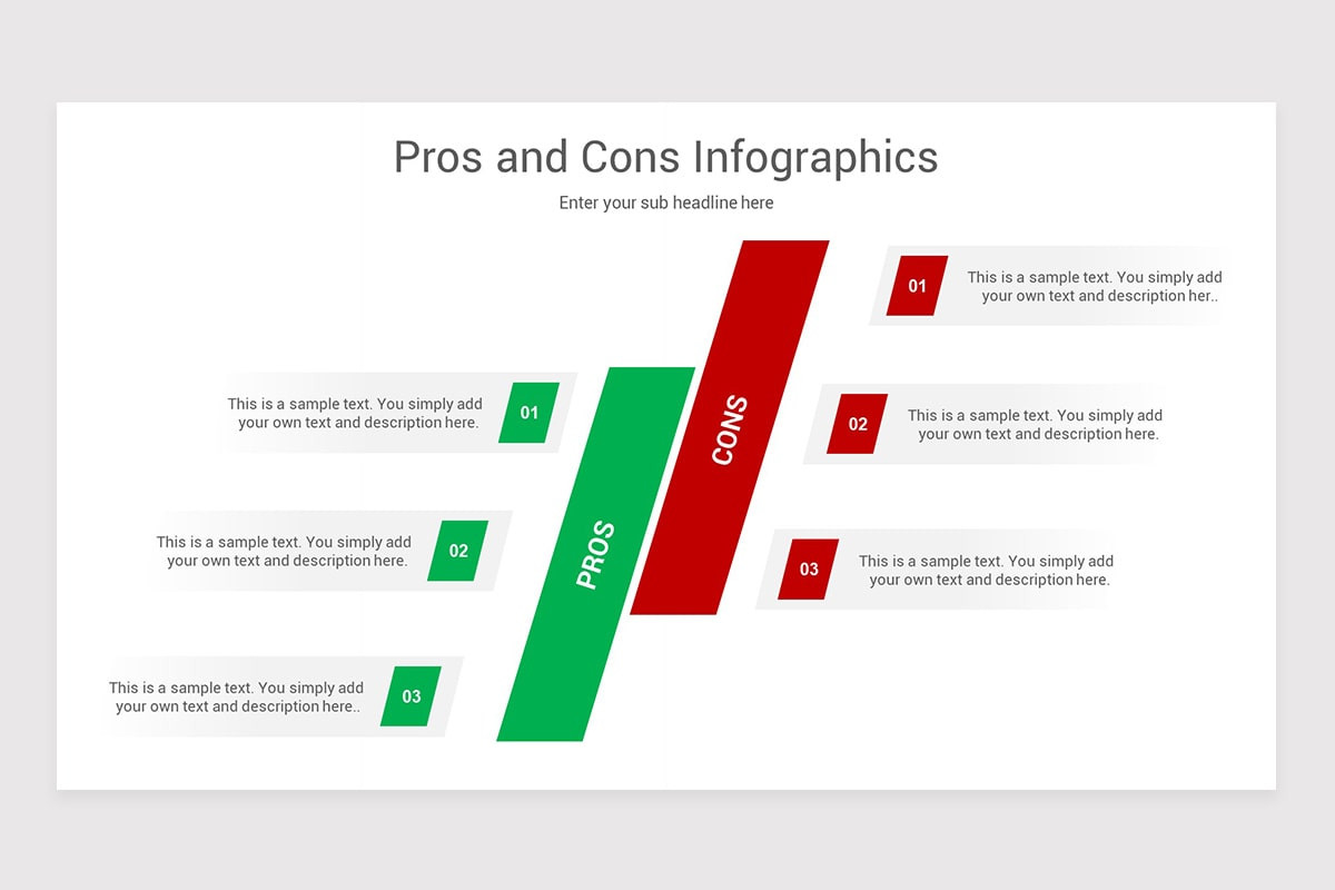 Pros and Cons PowerPoint Template | Nulivo Market