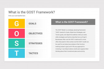 GOST Framework Keynote Template | Nulivo Market