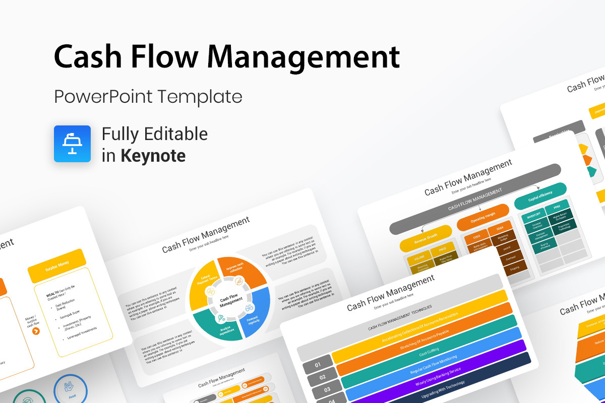 Cash Flow Management Keynote Template | Nulivo Market