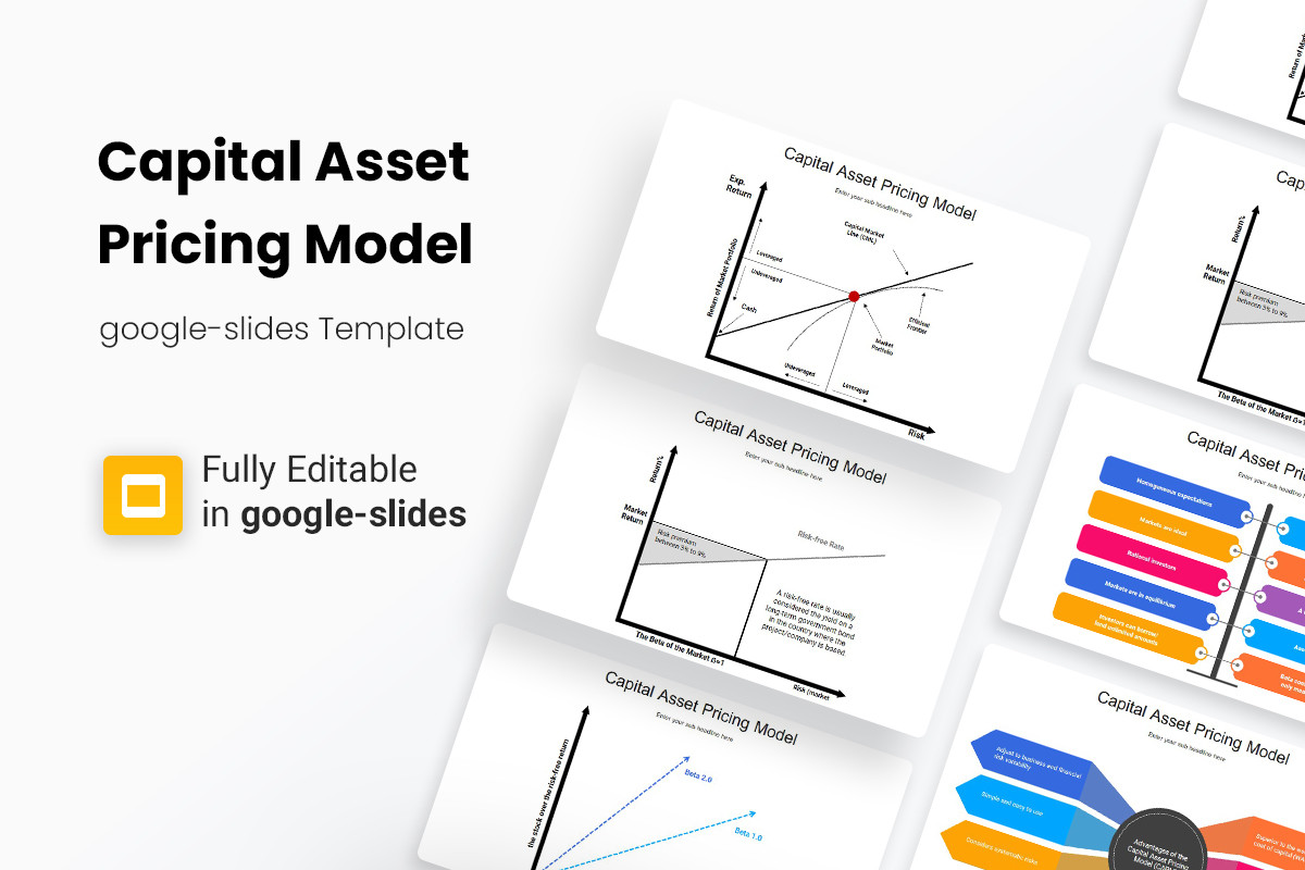 Capital Asset Pricing Model Google Slides Template | Nulivo Market