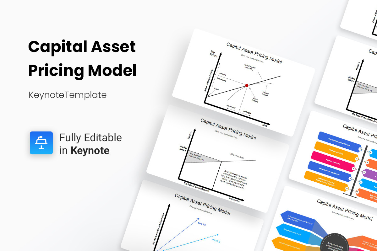Capital Asset Pricing Model Keynote Template | Nulivo Market