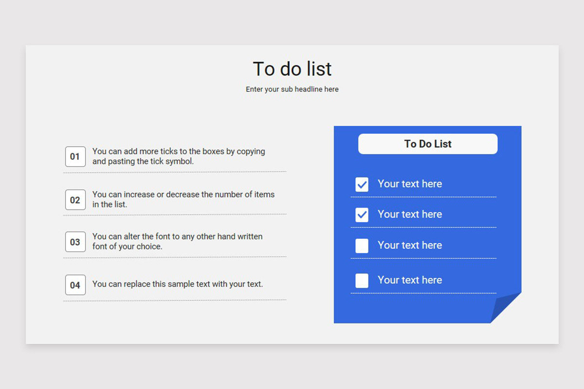 To Do List PowerPoint Template | Nulivo Market