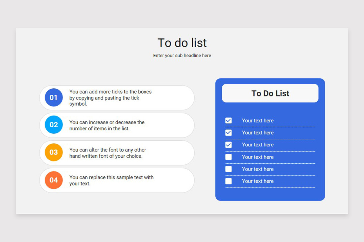 To Do List Google Slides Template | Nulivo Market