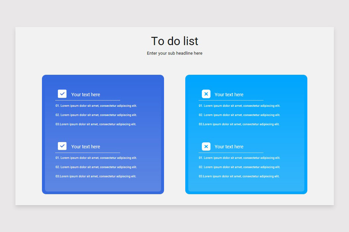 To Do List Google Slides Template | Nulivo Market