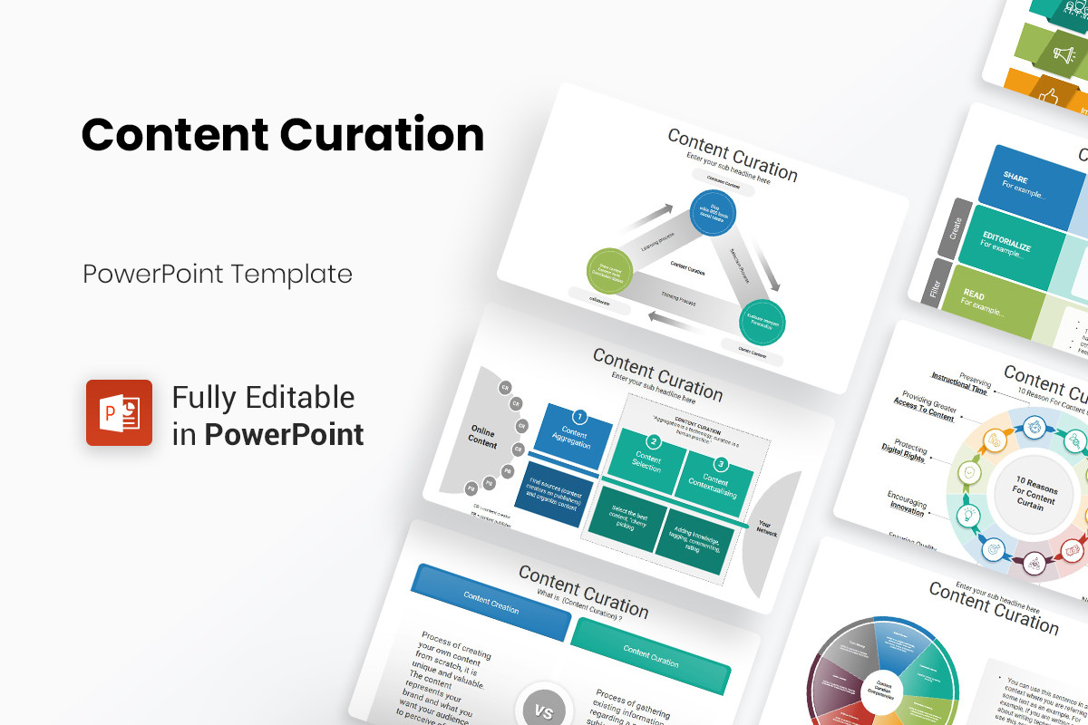 Content Curation PowerPoint Template | Nulivo Market