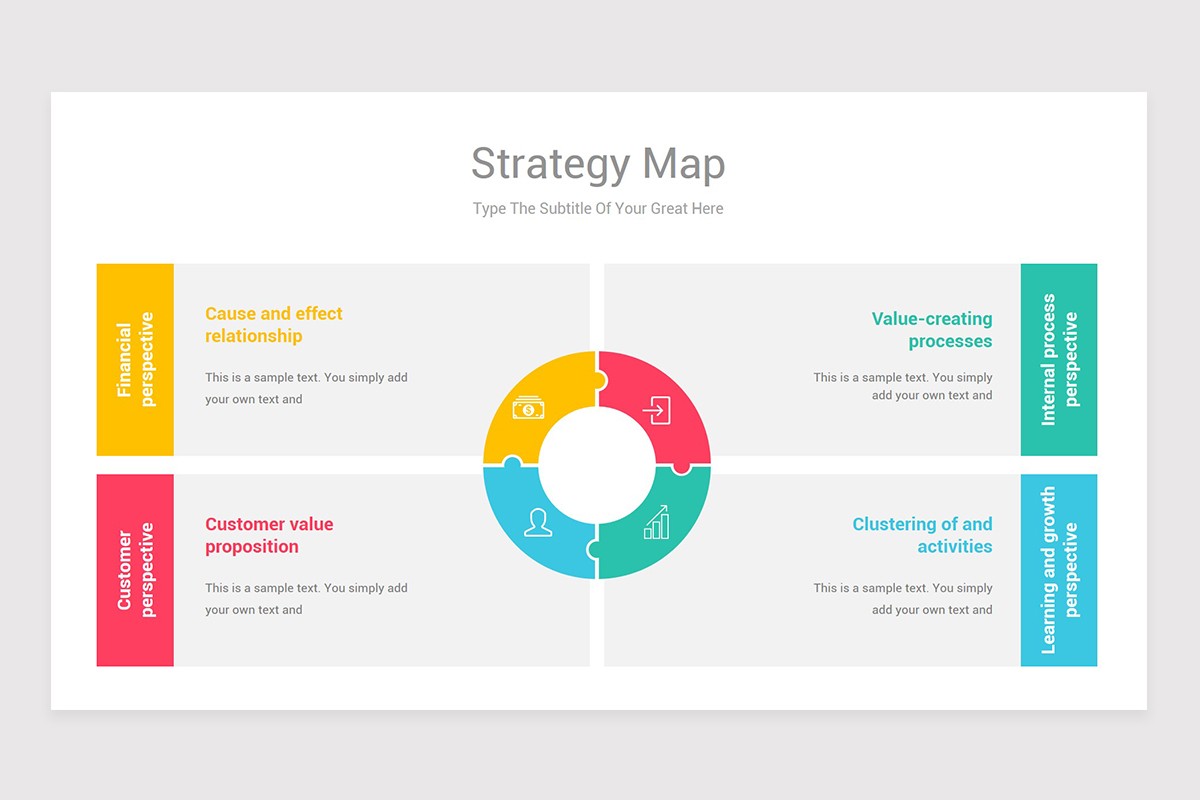 Strategy Map Keynote Template Diagrams | Nulivo Market