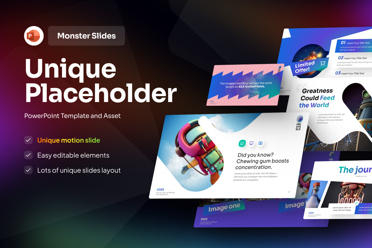 Monster Slides Unique Placeholder | Nulivo Market