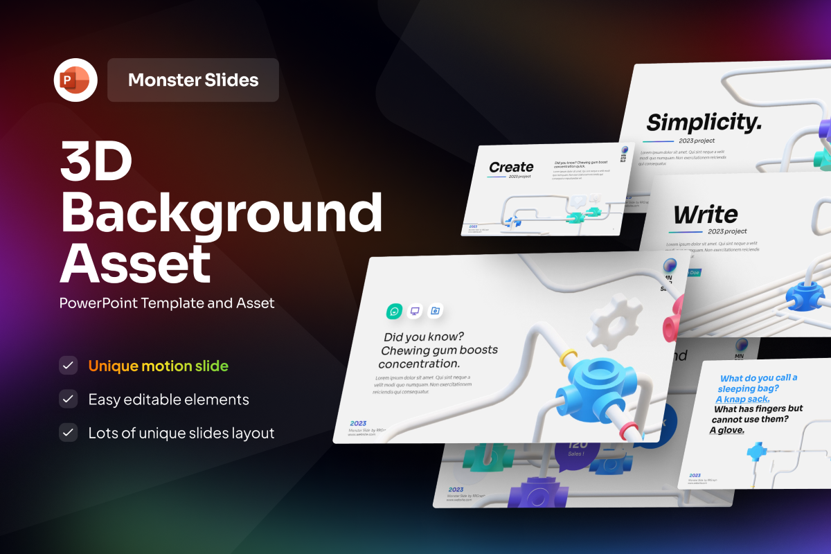 Monster Slides 3D Background Asset | Nulivo Market