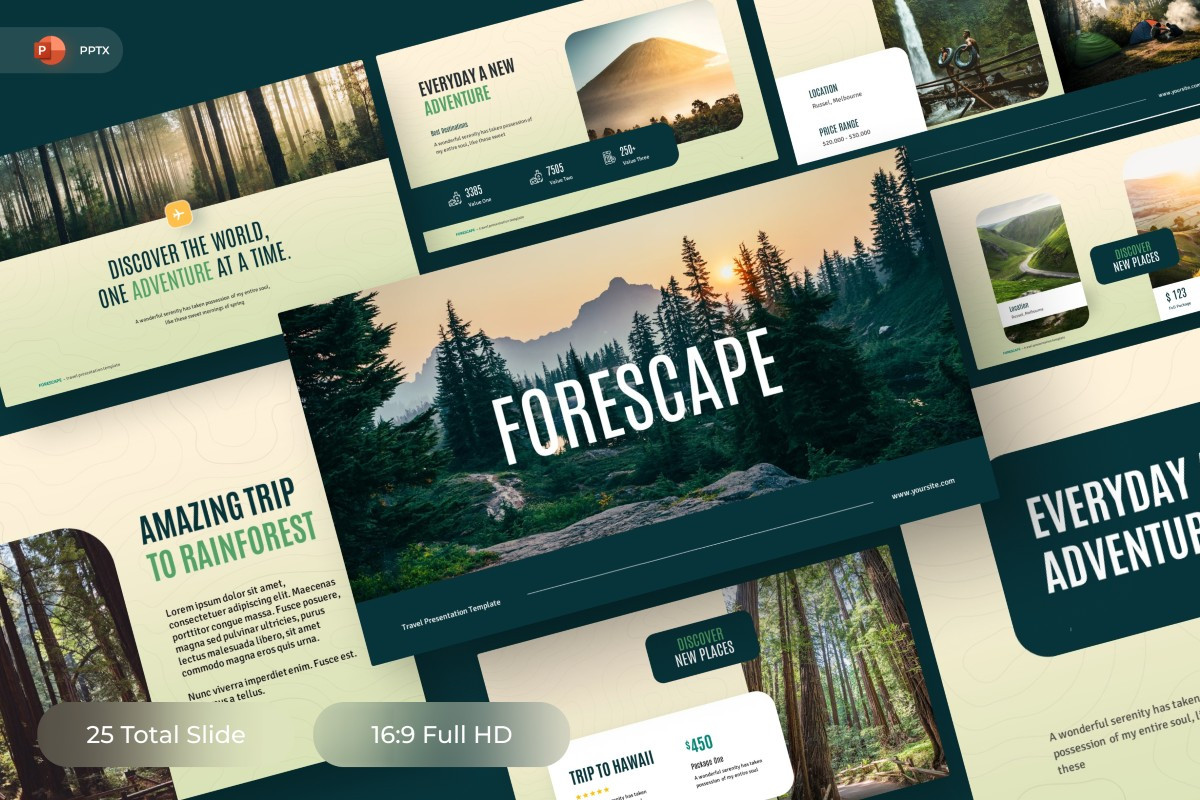 Travels Powerpoint Template | Nulivo Market