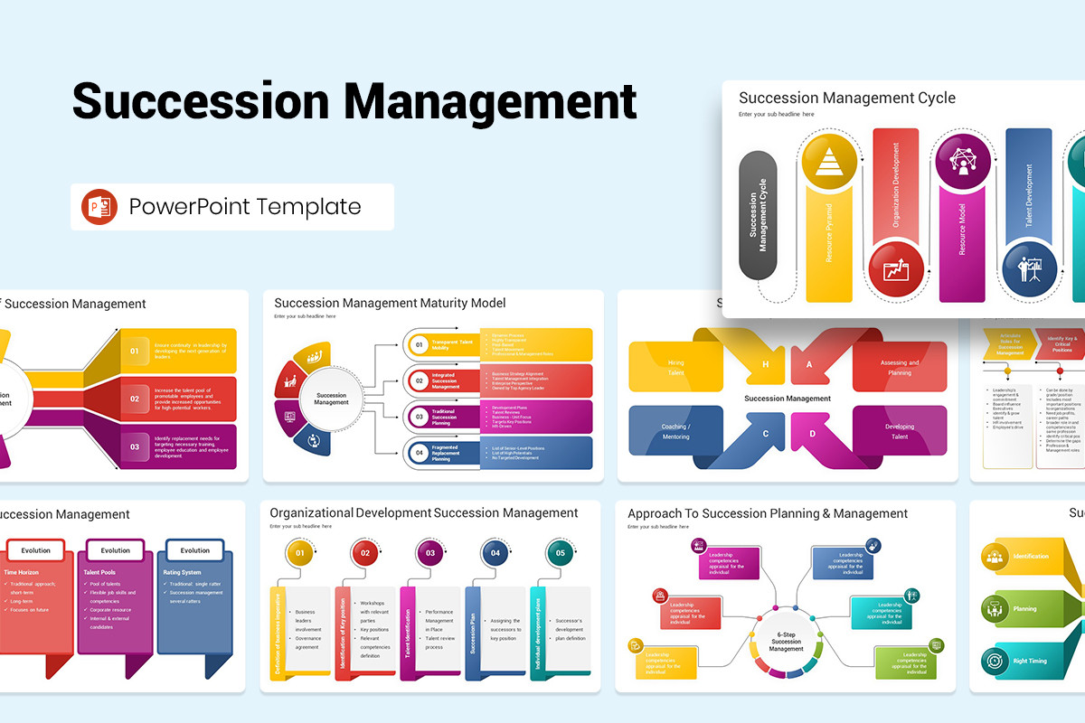 Succession Management PowerPoint Template | Nulivo Market