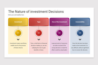 Investment Decisions PowerPoint Presentation Template | Nulivo Market