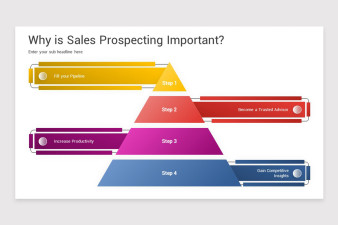 Sales Prospecting PowerPoint Template | Nulivo Market