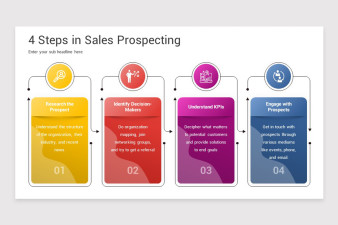 Sales Prospecting PowerPoint Template | Nulivo Market