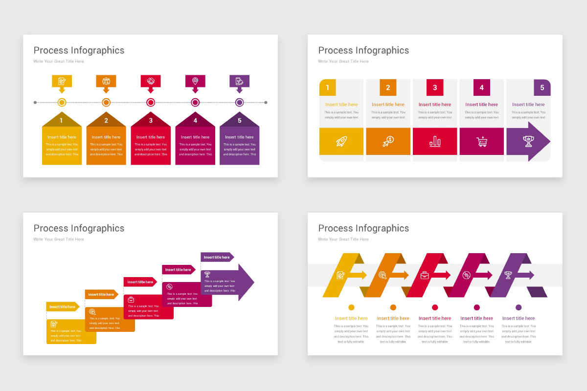 Process Infographics Google Slides Template | Nulivo Market