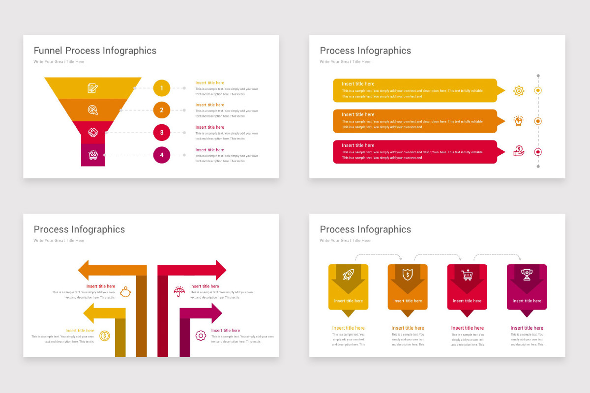 Process Infographics Google Slides Template | Nulivo Market