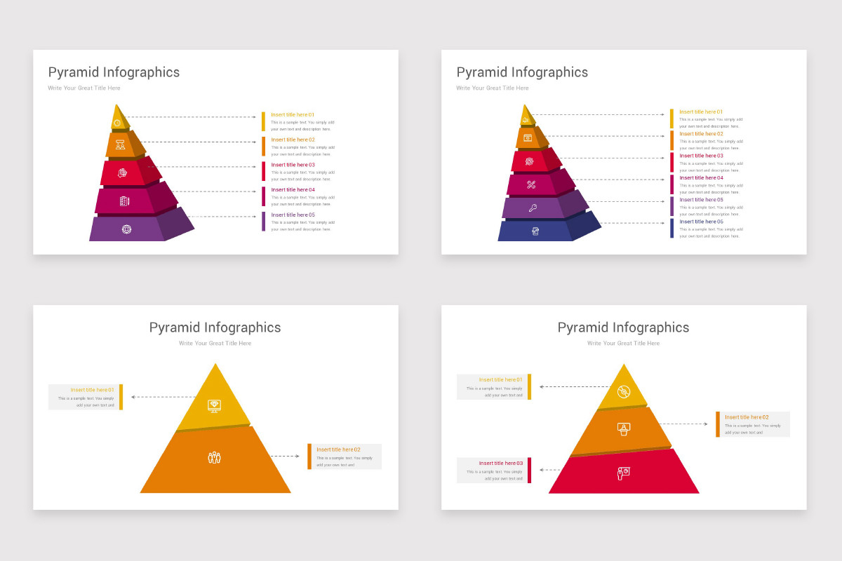 Pyramid Infographics PowerPoint Template | Nulivo Market