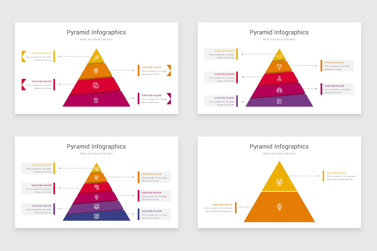 Pyramid Infographics PowerPoint Template | Nulivo Market