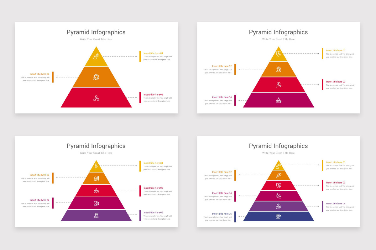 Pyramid Infographics PowerPoint Template | Nulivo Market