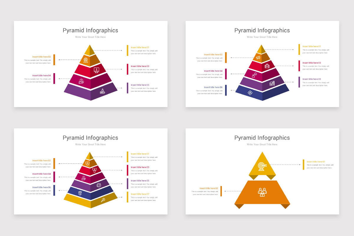 Pyramid Infographics PowerPoint Template | Nulivo Market