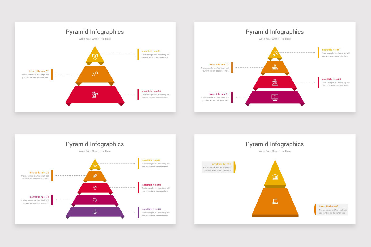 Pyramid Infographics PowerPoint Template | Nulivo Market