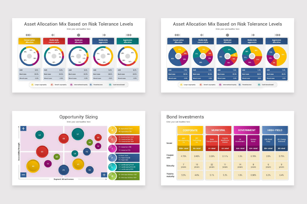 Investment Strategies PowerPoint Template | Nulivo Market