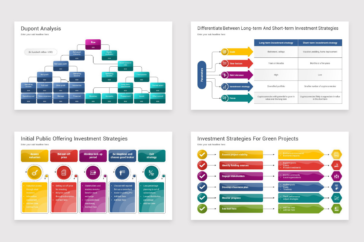 Investment Strategies PowerPoint Template | Nulivo Market