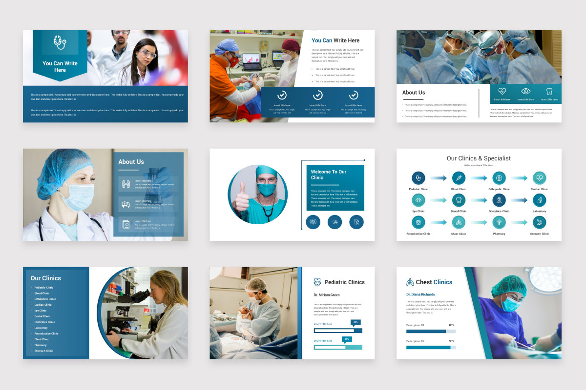 Medical And Healthcare PowerPoint Template | Nulivo Market