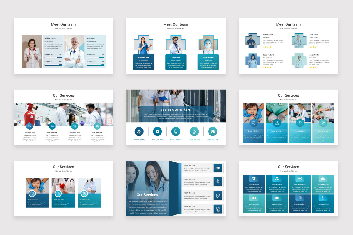 Medical And Healthcare PowerPoint Template | Nulivo Market