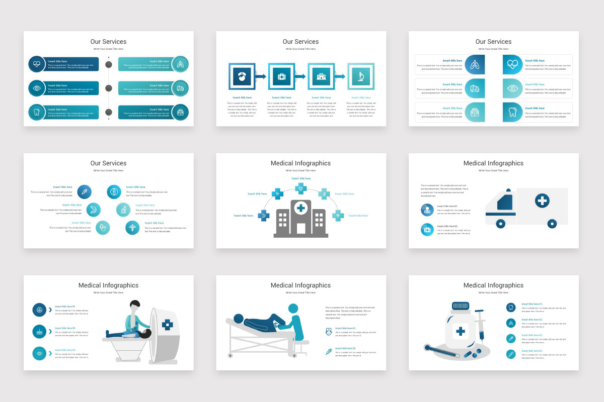 Medical And Healthcare Powerpoint Template Nulivo Market