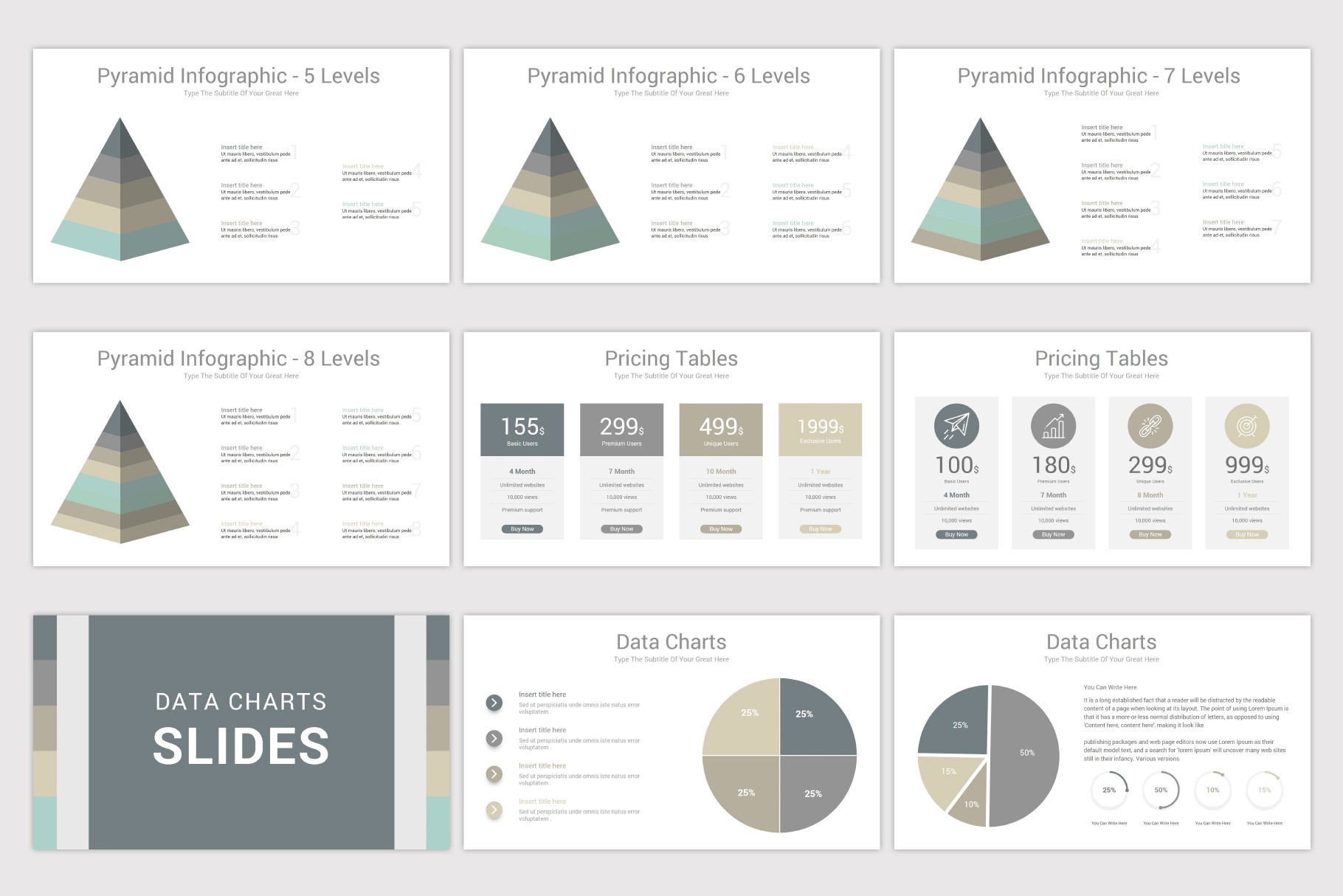Mega Solutions Google Slides Template | Nulivo Market